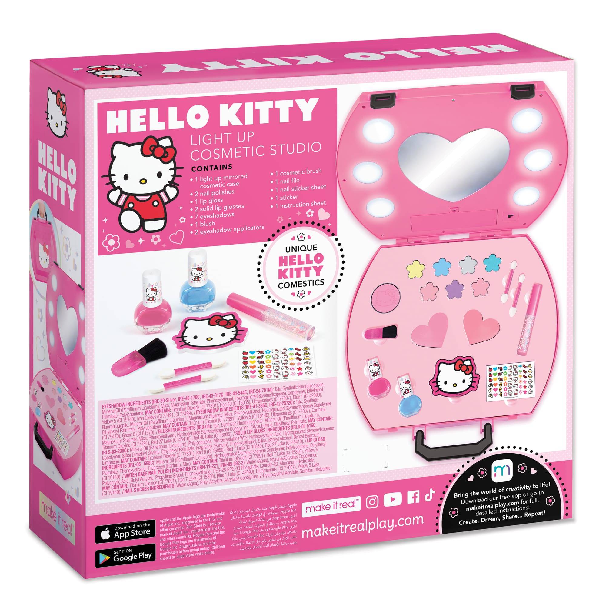 makeup hello kitty