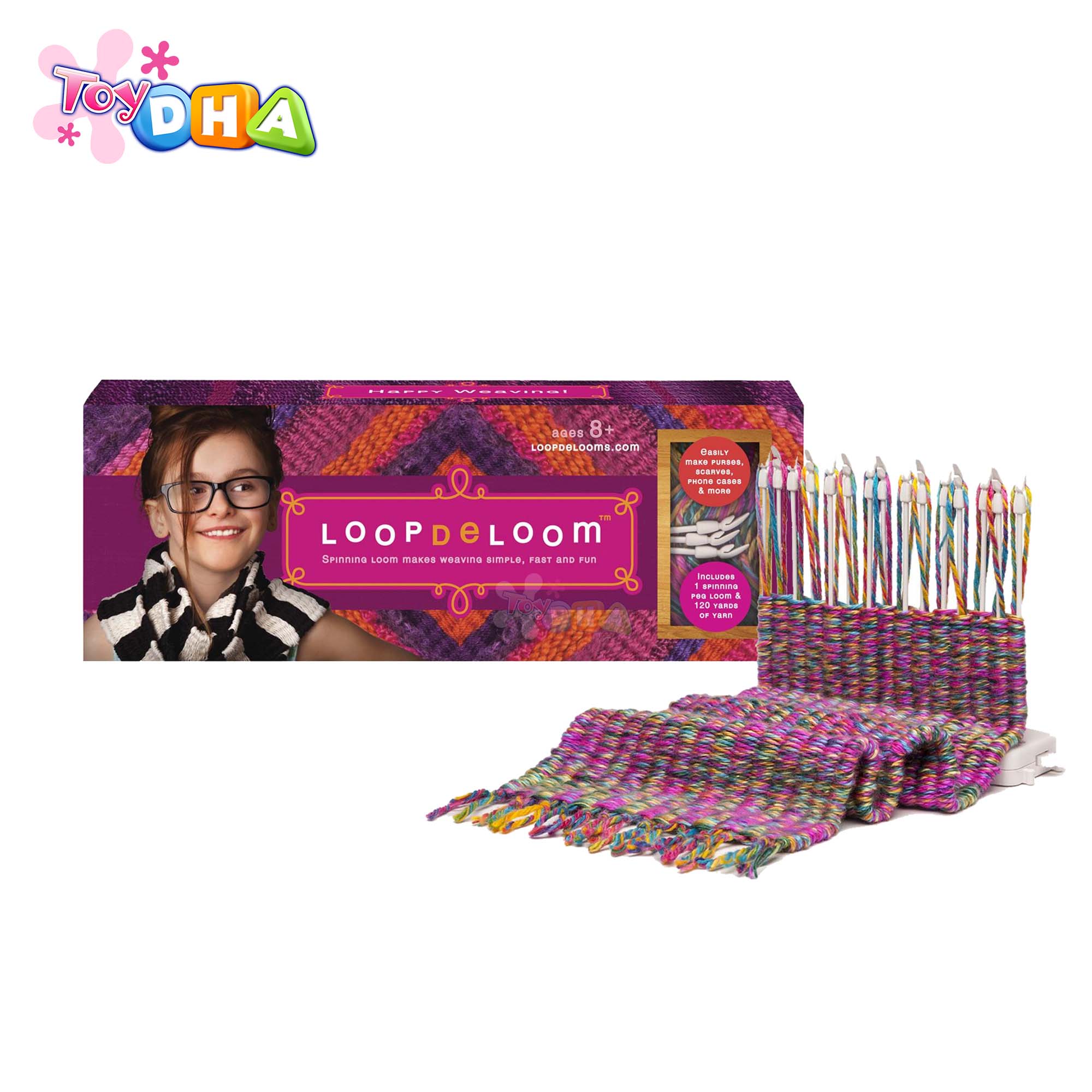 LOOPDELOOM Weaving Loom Kit